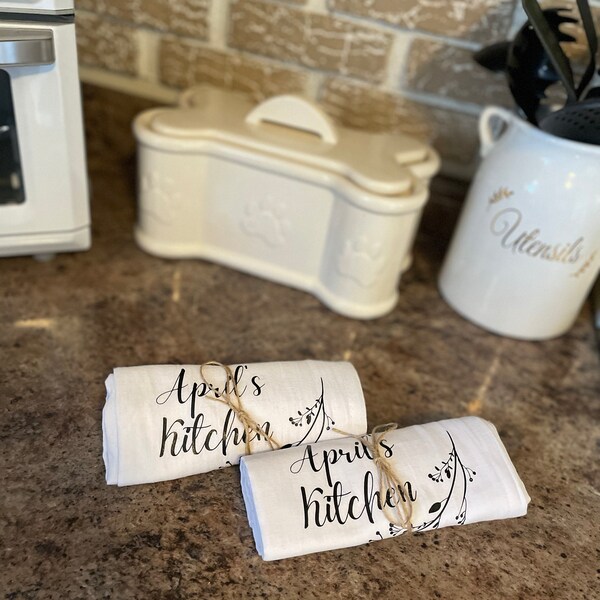 Christian Inspirational Kitchen, Dish, Tea Towels | Gifts for Her ...