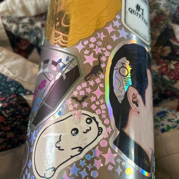 Tiny Sparkle Stickers Vinyl GLOW Star Waterproof Tiny Stars Small ...