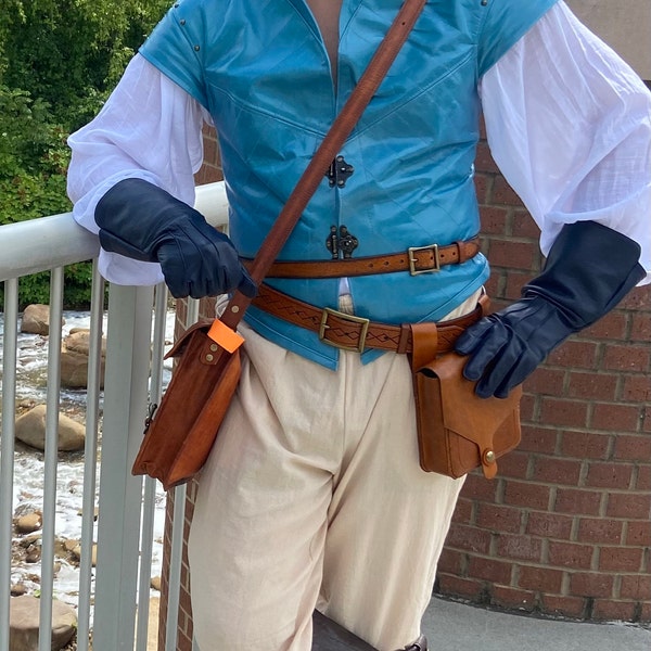 Flynn Rider Satchel, Belts and Pouch - Disney's Tangled - Rapunzel ...