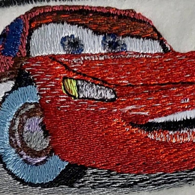 Mcqueen Car Machine Embroidery Design, Cars Embroidery Designs, Car ...