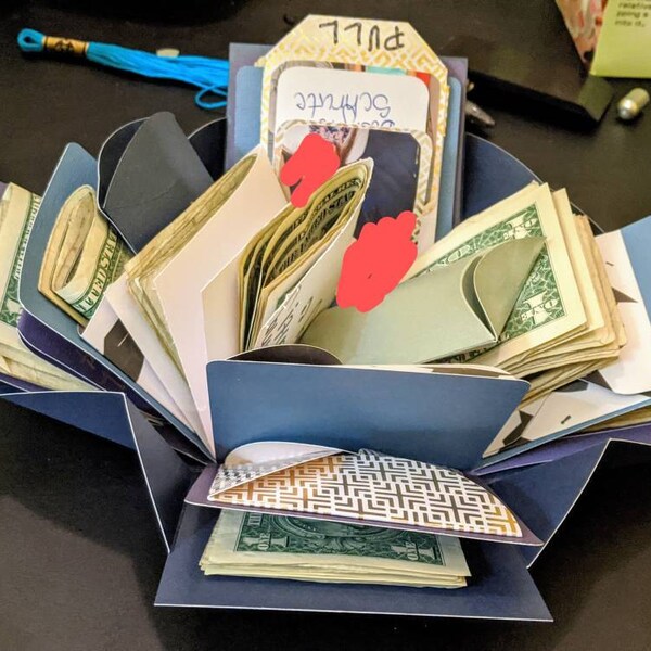 Graduation Exploding Box SVG Digital Download, Grad Gift, Pop-up Card ...