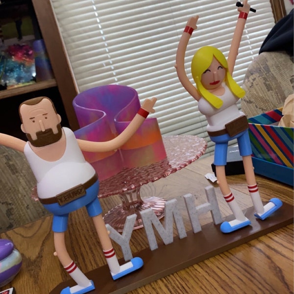 YMH Podcast Tom and Christina Figures - Etsy