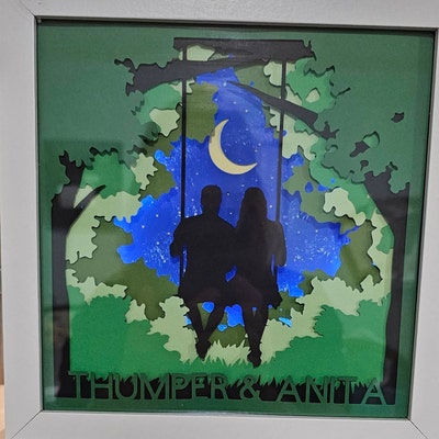 Layered Tree Shadow Box Svg Template 3D Tree of (Instant Download) - Etsy