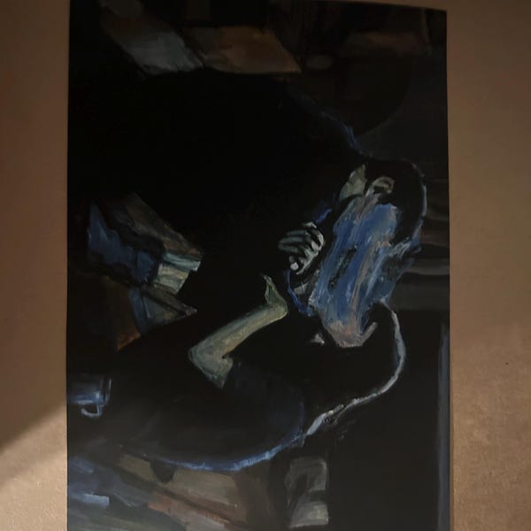 Normal People Acrylic Painting Wall Art/ Art Print/ Poster - Etsy