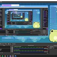 Cozy Night Sky Stream Package Animated Stream Overlay - Etsy Australia