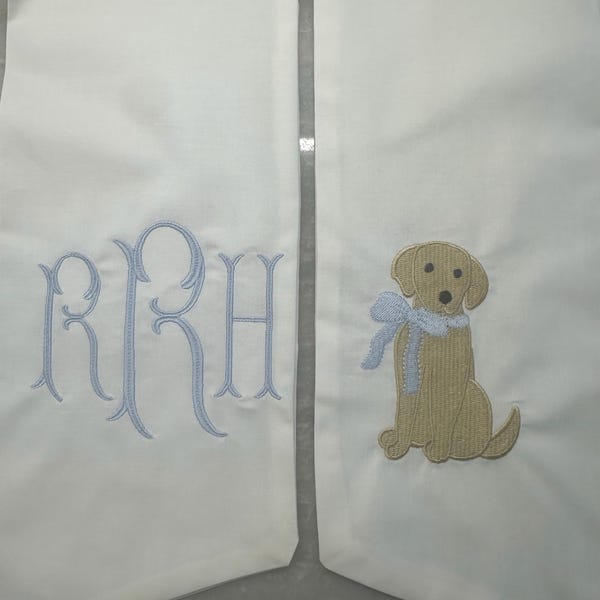 Preppy Crest Grandmillennial Embroidery Design, Digital Embroidery ...