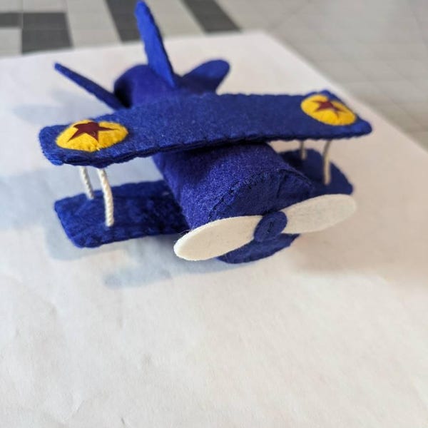 Little Prince Plane Felt Pattern/ Red Plane PDF Pattern - Etsy