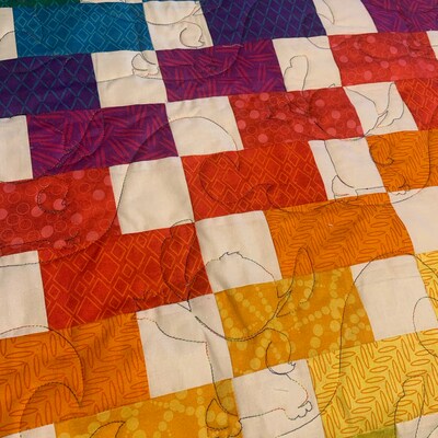 Bumble Bee Longarm Quilting Digital Pantograph Used in E2E - Etsy