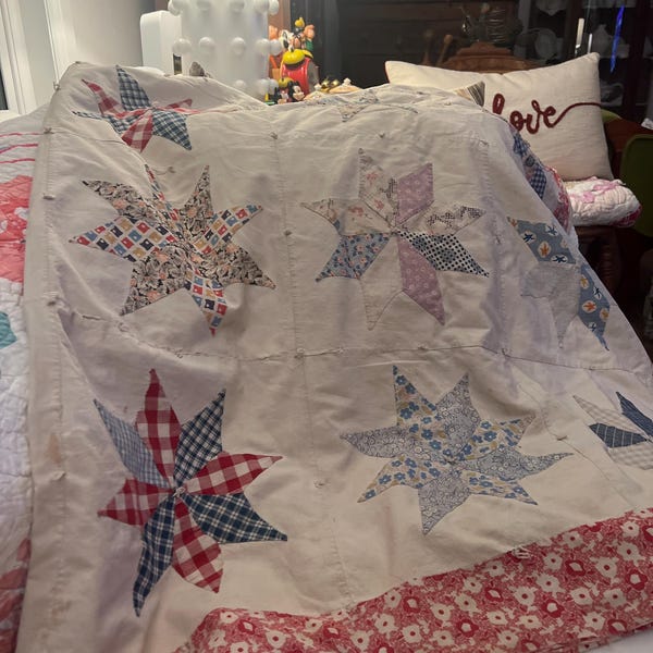 Depression Era Light Weight Quilt - Etsy