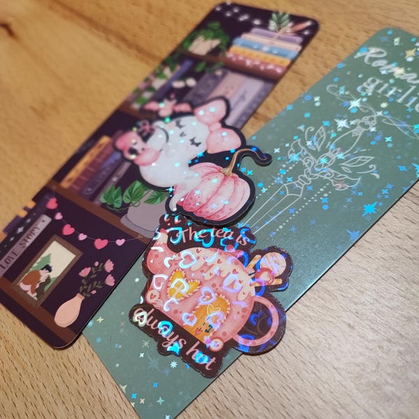 Handmade Bookmarks Night Sky Themed Bookmarks Celestial Themed Bookmark Bookish Must Have ...