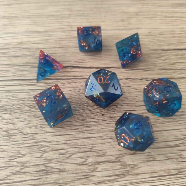 Arctic Blue Dice (2d6 Pair) - Etsy
