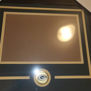 Green Bay Packers Stock Certificate Frame - Etsy