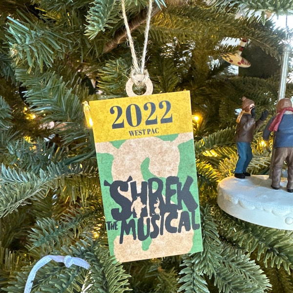 Broadway Program Keychain, Stocking Stuffer, Musical Theatre Keyrings ...