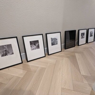 Name / Word Photo Mat Personalized Custom Cut Matting Frame Ready N100 ...