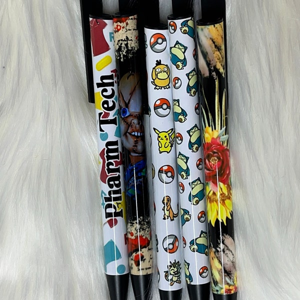 Halloween Pen Wrap Bundle, Wraps Waterslide Pen Wraps, Horror Pen Wrap ...