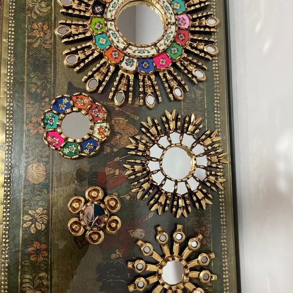 Peruvian Mirrors " Colección Arcoíris Hojillas"- Decoración Interiores ...