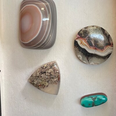 Lapidary Slab Lot. Rock Slabs. Mixed Slab Lot 18. Rock Hound. Bargain ...