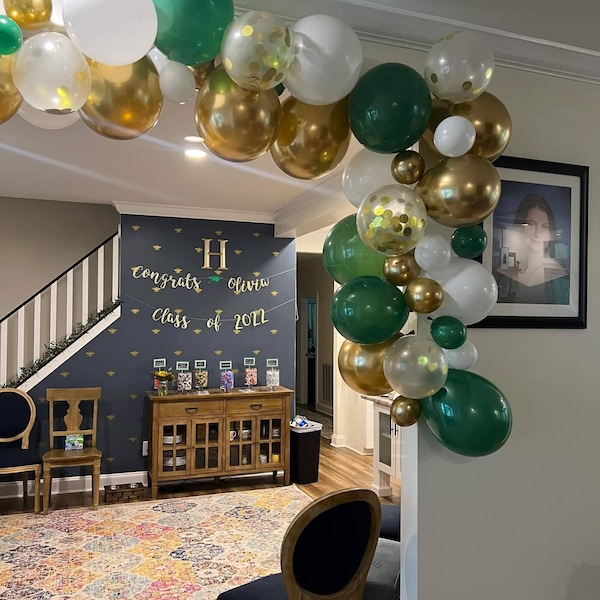 Graduation Balloon Garland Kit | 2026 Graduation Party Decor | Pick ...