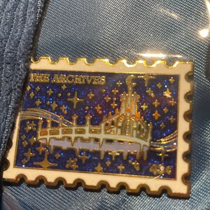 The Archives Stamp Enamel Pin the Owl House Pin Eda the Owl Lady Luz ...