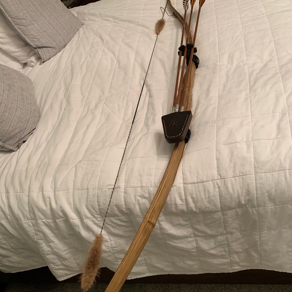 71" Bamboo Backed Hickory Recurve - Competition or Hunting Bow - Custom ...