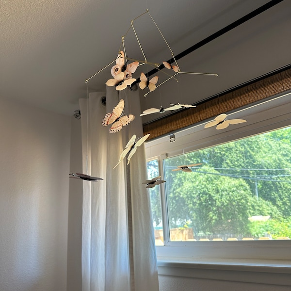 Butterfly Mobile: Decorative Hanging Butterfly Decor - Etsy