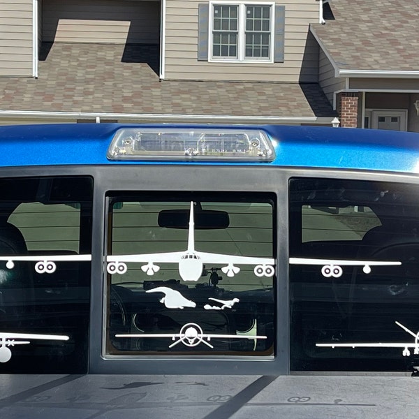 B-52 Decal [front Alcms] B52 Stratofortress "buff" Decal, B-52 Sticker ...