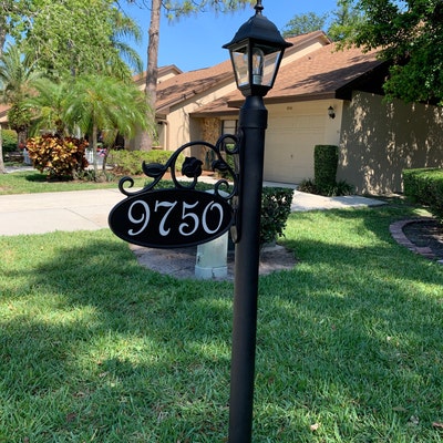 Camp/rv Sign With Flag Holder and Solar Light 48 - Etsy