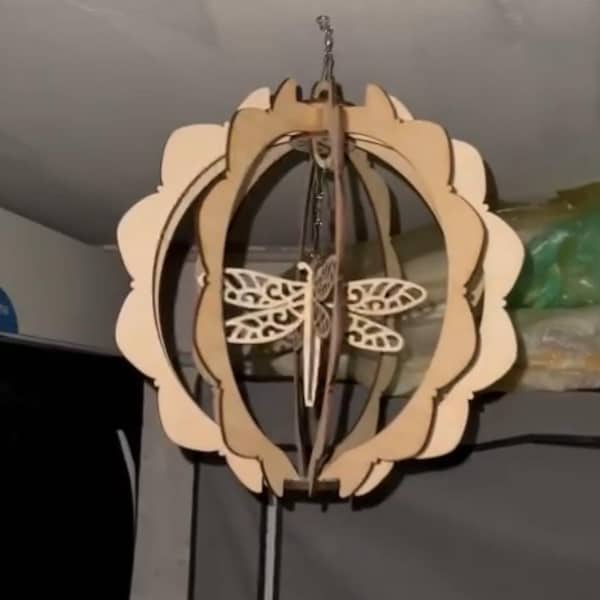 3D Floral Table Centerpiece Laser Cut File for 3mm and 1/8 Inch Wood ...