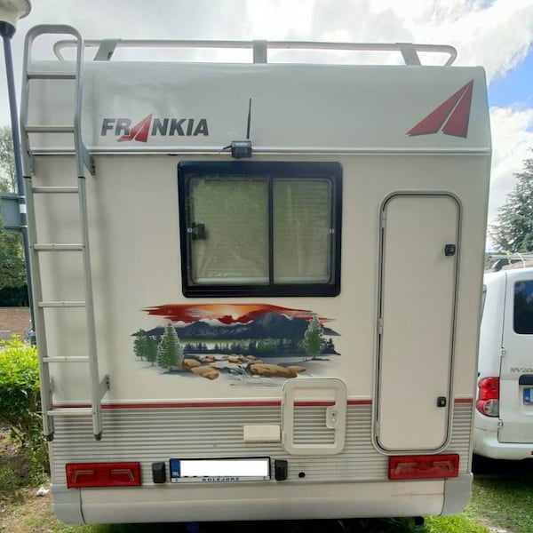 1 RV Trailer Motorcoach Mountain Scene Decal Graphic -930 - Etsy