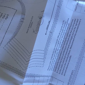 Basic Bra Pattern Block With Detailed Sewing and Fitting Guide PDF ...