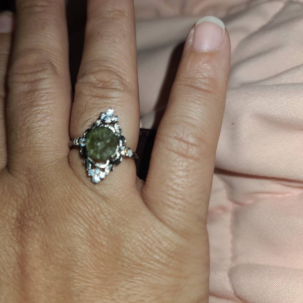 Krishna Flute Ring, 925 Sterling Silver, Feather Ring, Statement Ring ...