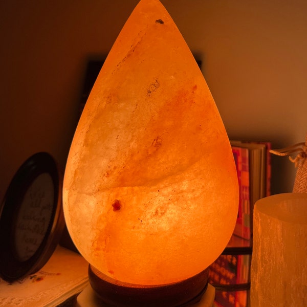 Color Changing Himalayan Salt Lamp mini LED USB Salt Lamp Real ...