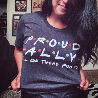 Ally Shirt, LGBT Ally Shirt, Proud LGBT Ally, Gay Pride T Shirt, Pride ...
