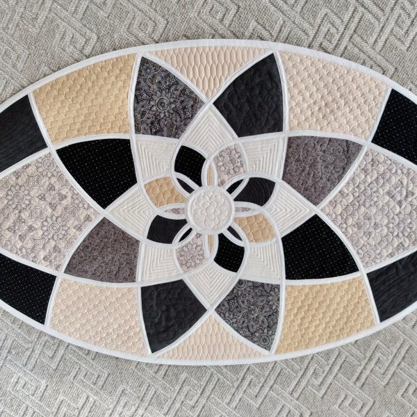 Sunny Dream Tablerunner Pattern - Stained Glass Technique - Etsy