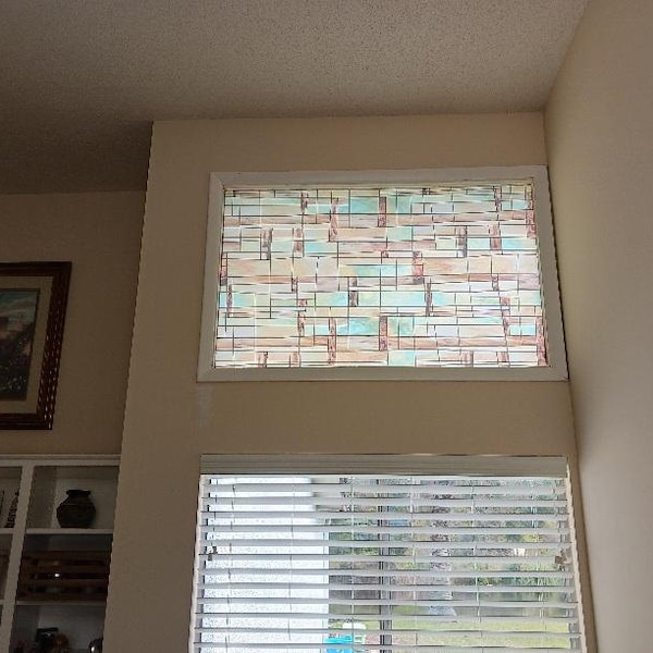 3D Premium Window Privacy Film, Static Cling Sticker,anti-uv, No Glue ...