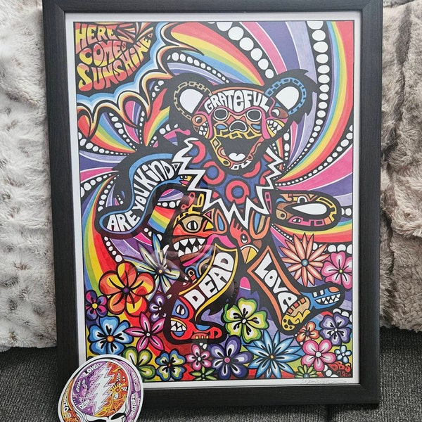 CHINA CAT Psychedelic Rock Poster - Etsy