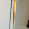 RIDDLER Spiral CANE 42 Inch Question Mark Gold Costume Walking Stick ...