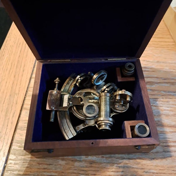 Compass With Sextant - Engraved Personalized Compass Nautical Sextant ...