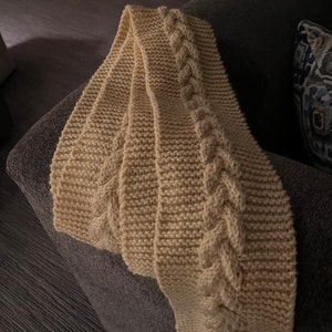 Twisted Cable Knit Hat Knitting Pattern Cable Pompom Hat Knitting ...