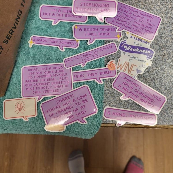 10x CHAOS Pack Library of Jurgen Leitner Sticker 2.5" GLOSSY Vinyl ...