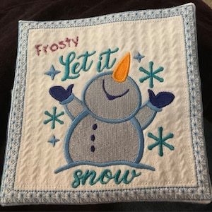 QUILT BLOCK EMBROIDERY Background 2 background Only Fits a 5x5, 6x6 ...