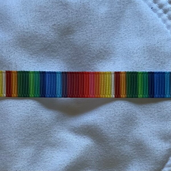 3/8" Mexican Stripe Sarape Festival Printed Grosgrain Ribbon - Sew ...