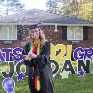 Graduation Confetti Popper Grad Party Favor Confetti Push Pop Congrats ...