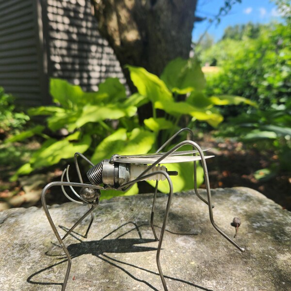 Art Metal Sculpture Fly. Mechanical Fly Figurine. Welded Fly. Metal Fly ...