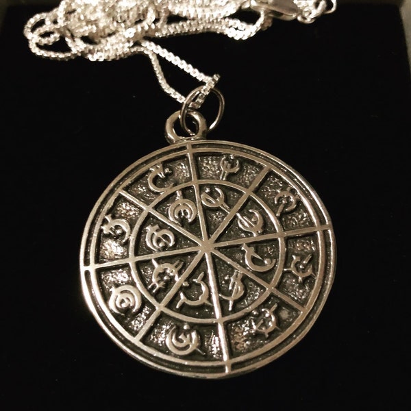 Steel Alphabet Medallion, Officially Licensed Mistborn Jewelry With ...