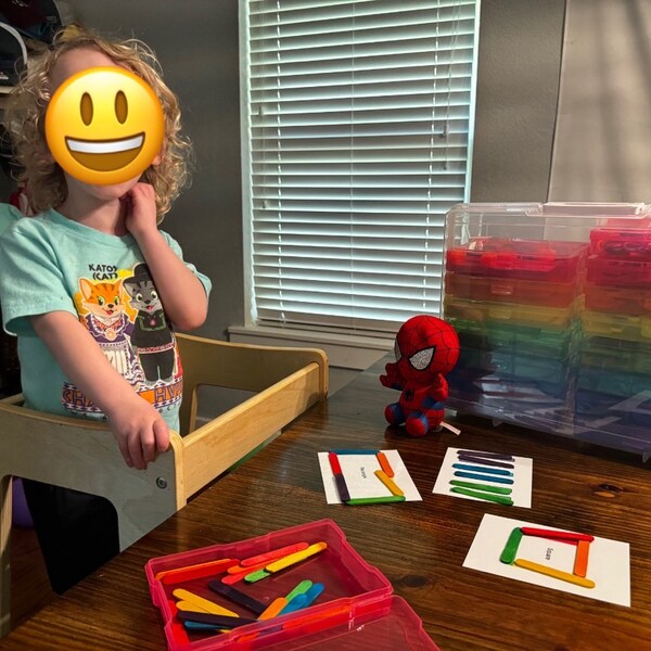 Preschool Activity Bundle- 16 Task Box Learning Activities and Carrying ...