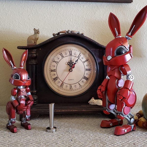 Harold the Rabbit Robot - 3D Printable Action Figure Model Kit (files ...