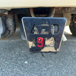 Delta Sigma Theta DST License Plate Red Background Mirror Letters ...