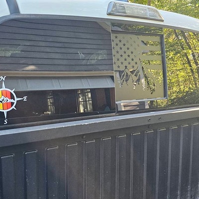 Many Colors & Sizes Compass Retro Racing Stripes Rainbow Vinyl Die Cut ...