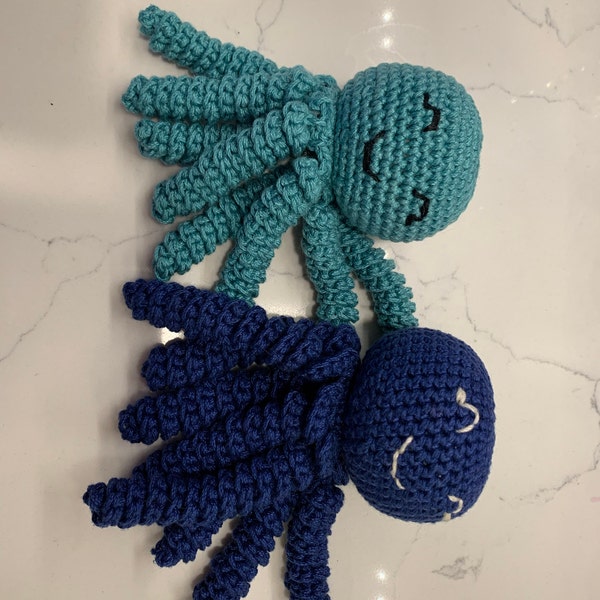 Crochet Octopus for a Preemie Pattern, English Written, NICU Octopus ...